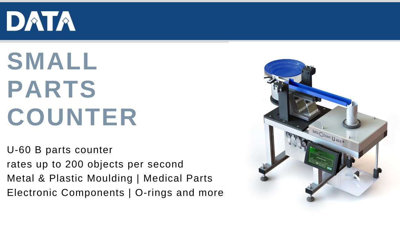 Small Parts Counter U-60B (1-25mm) | Small Objects Counting Machine | Up to 200 Objects per Second