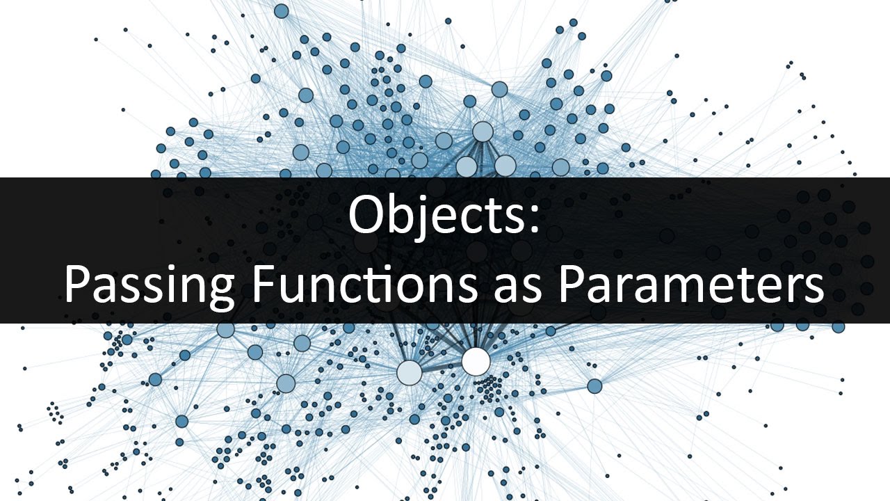 Passing Functions as Parameters