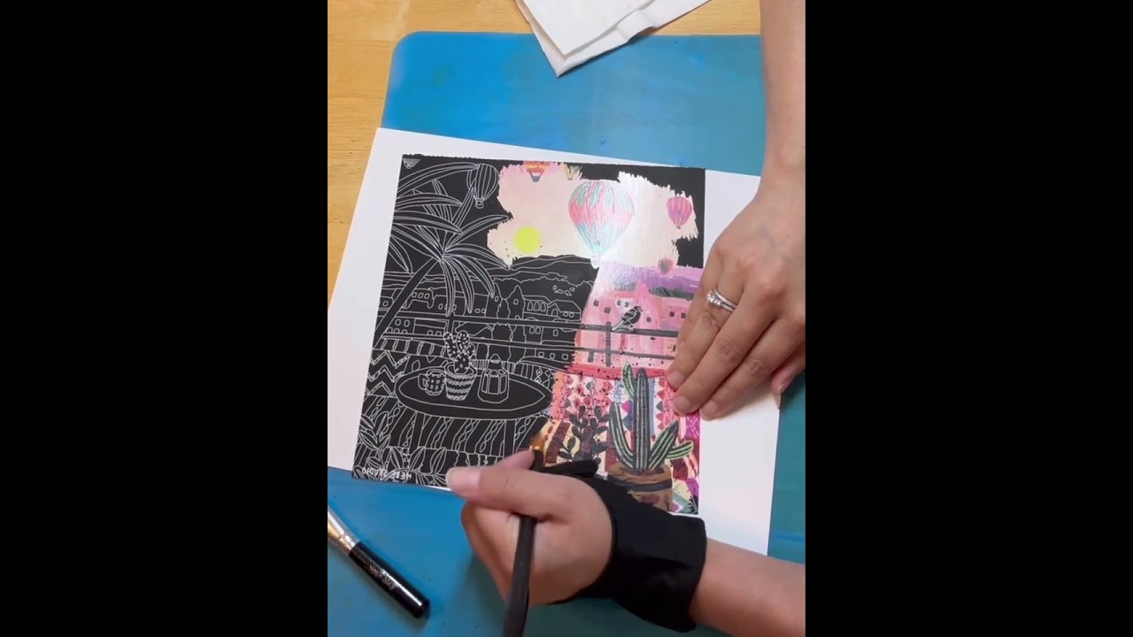 Scratch Art Kit Brea Reese