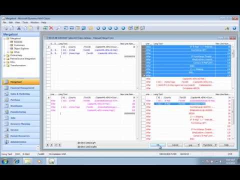 Mergetool 1.3.1 Merging Code Start and Tables