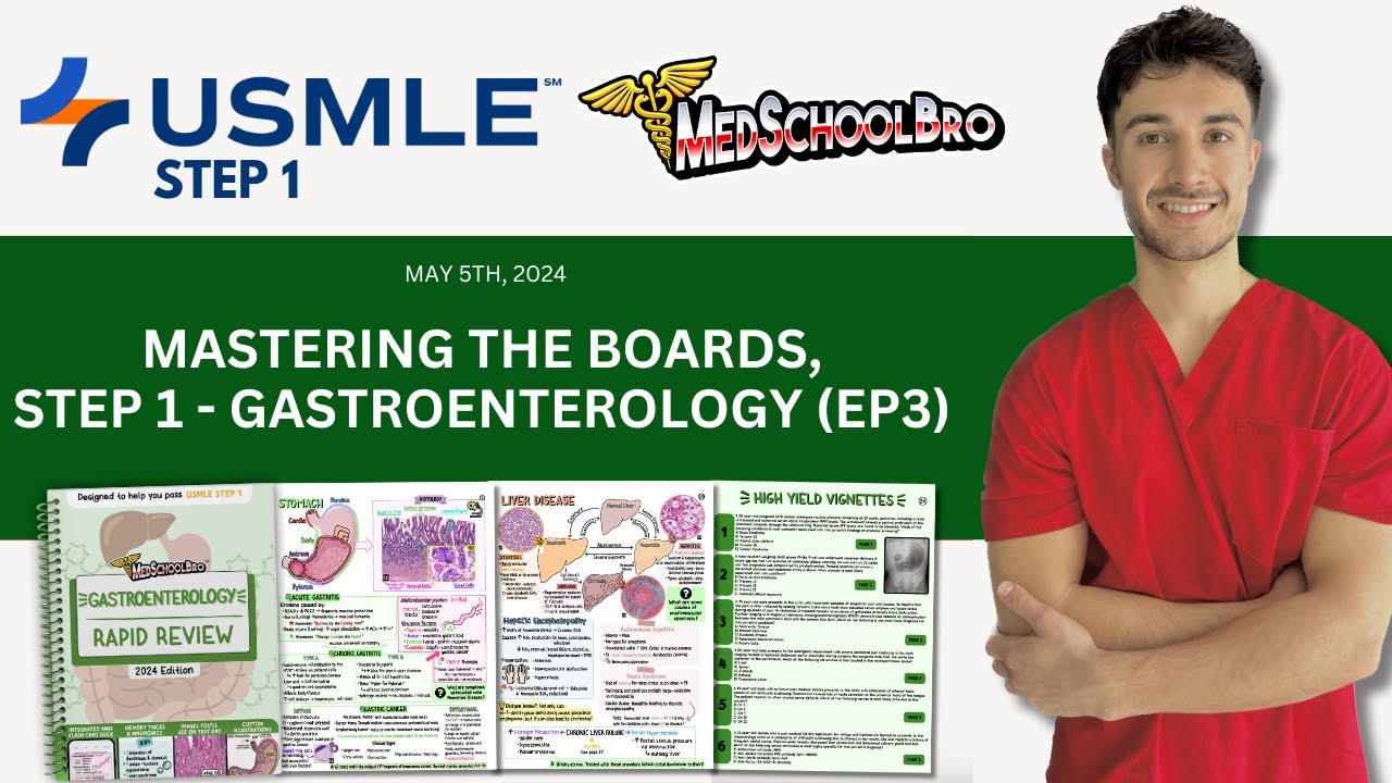 Gastroenterology Webinar (USMLE Step 1) | MedSchoolBro