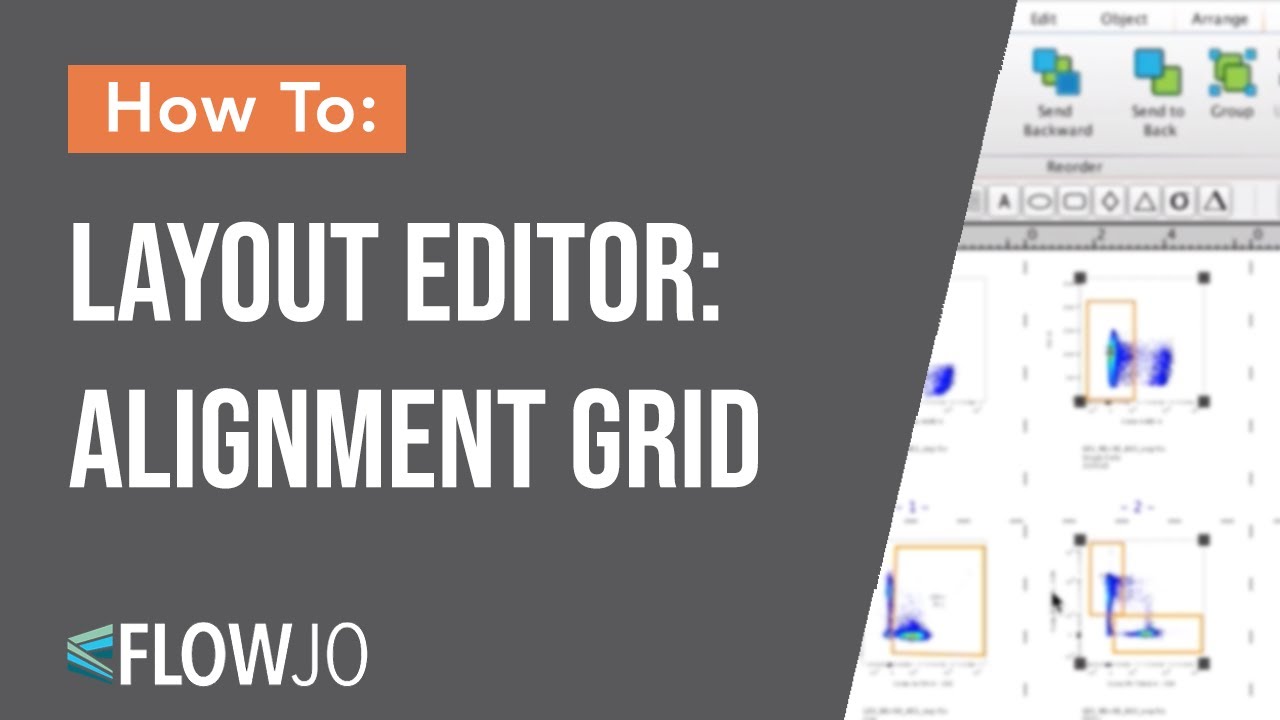 FlowJo Layout Editor: Alignment Grid