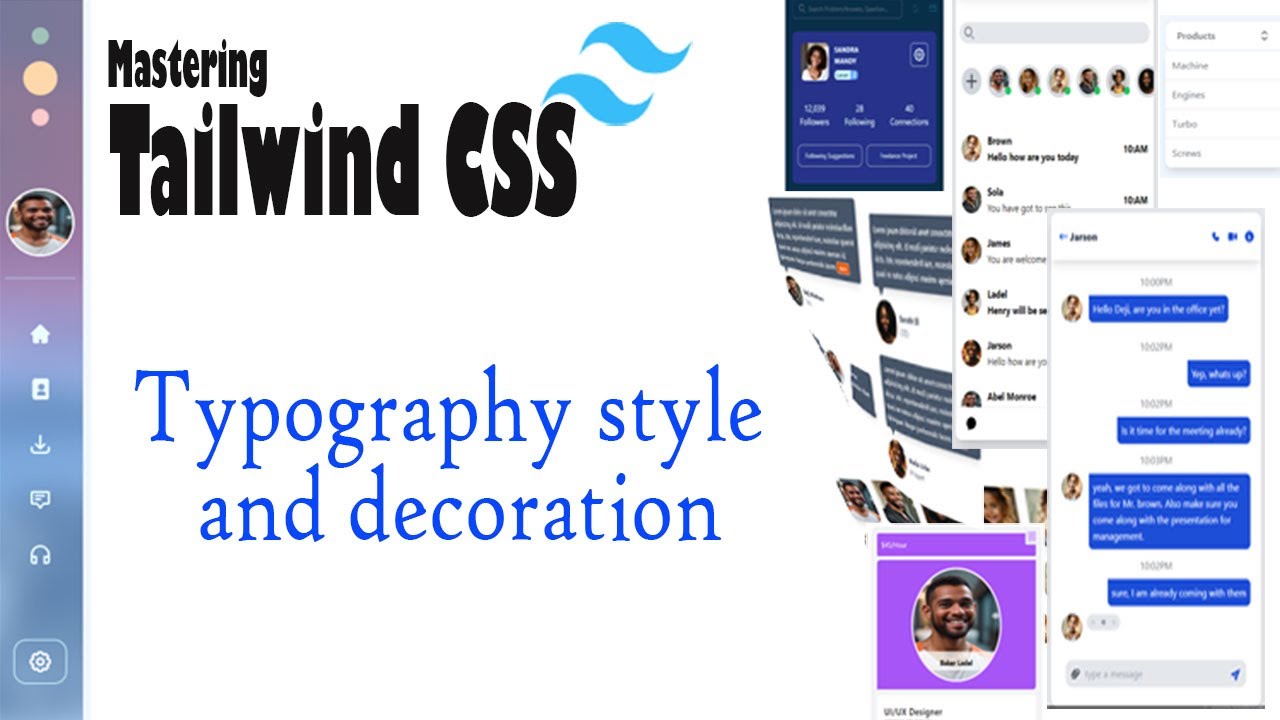 06 TailwindCSS - Typography style and decoration