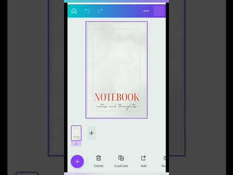 create an e book cover in this easiest way with #canva
