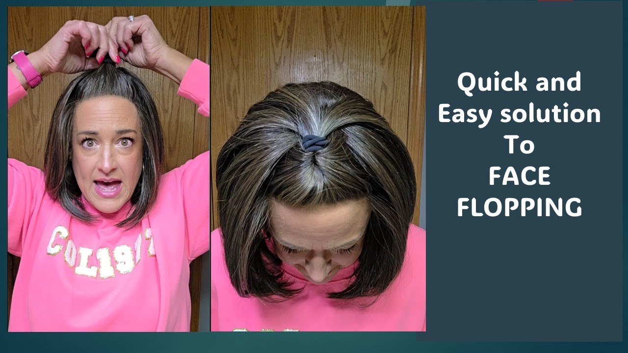 Fix a FACE FLOPPER wig quick.  NO HEAT.  No skill needed! WIG TIP