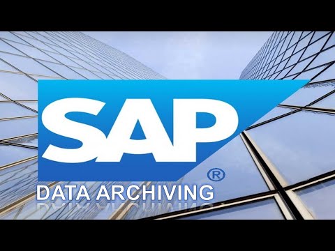 SAP DATA ARCHIVING - PART 1 - INTRODUCTION