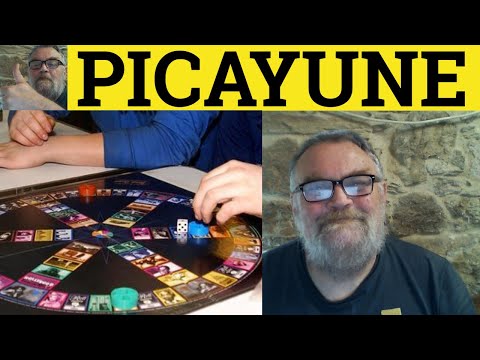 ๐ต Picayune - Picayune Meaning - Picayune Examples - Picayune Definition - American English