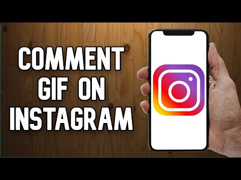 How to Comment GIF on Instagram