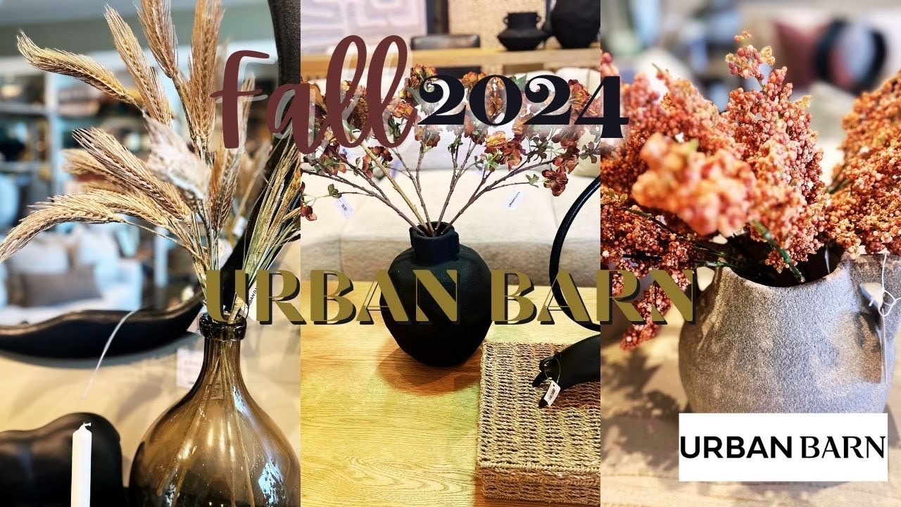 🍁🍁URBAN BARN FALL 2024 🍁🍁 - SHOP WITH ME - STORE WALKTHROUGH - FURNITURE & HOME DECOR