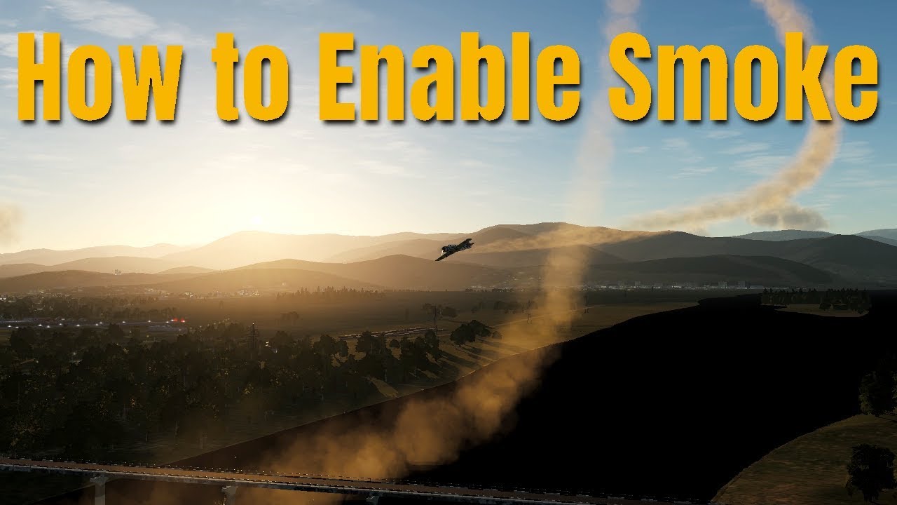 DCS: howto enable smoke on the Yak-52