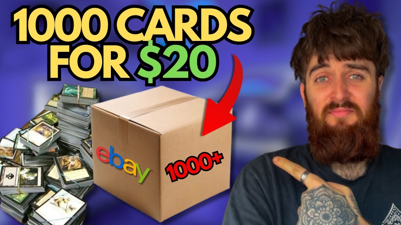 I Spent $20 on 1,000 MAGIC Cards on eBay – Here's What I Got!
