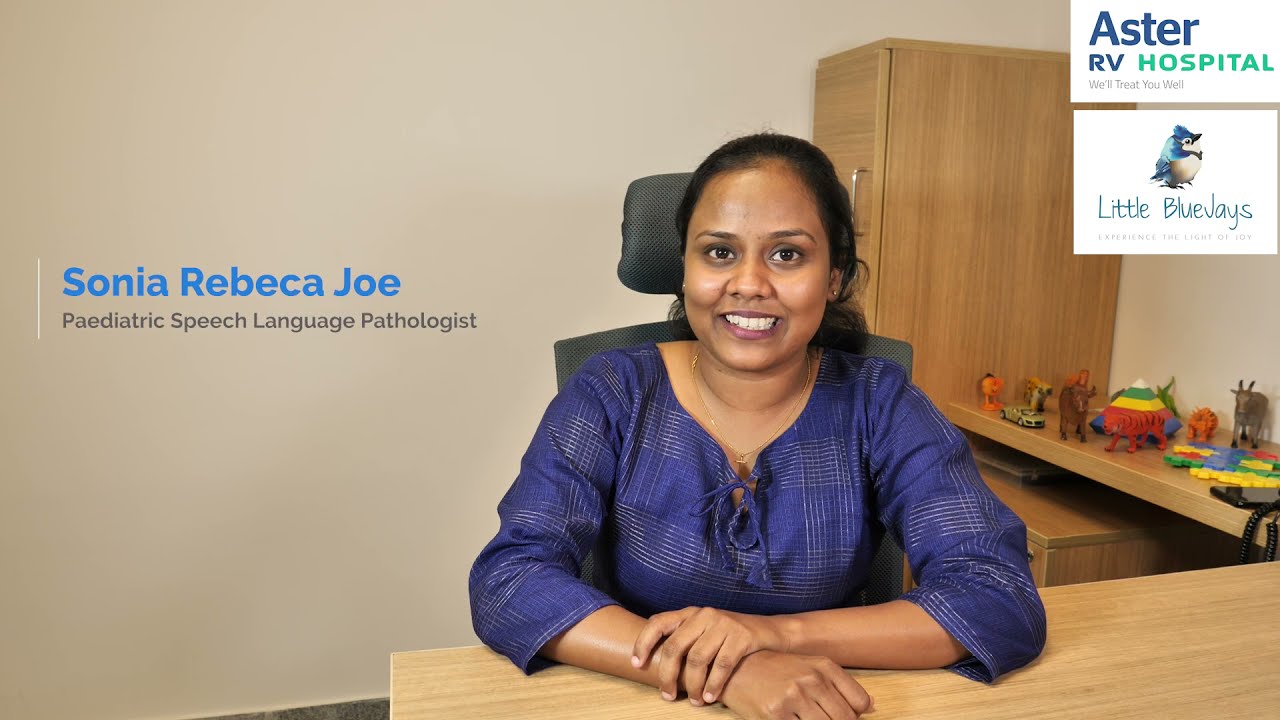 Expressive And Receptive Language Delay In Children | Sonia Rebeca Joe | Aster RV | Little BlueJays