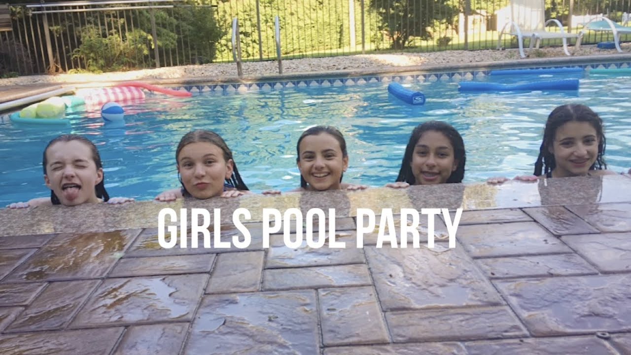 End of 7th grade pool party