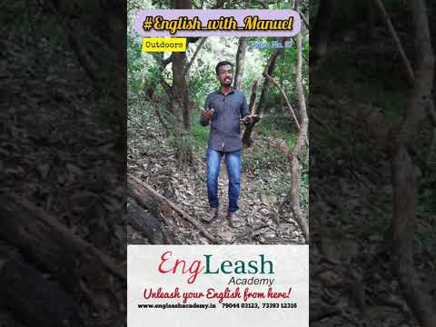 Spring - Vocabulary || Spoken English through Tamil || Short Video No. 37 || English with Manuel
