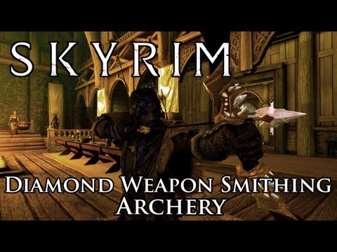 Skyrim Mod: Diamond Weapon Smithing - Archery