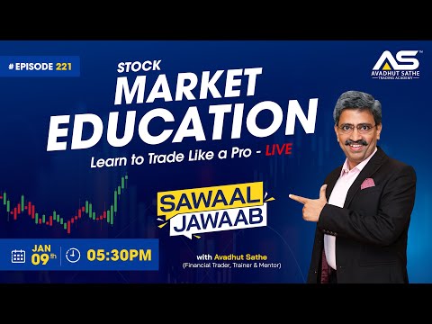 #Ep.221 Stock Market View and Sawaal Jawaab with Trades Discussion by Avadhut Sathe