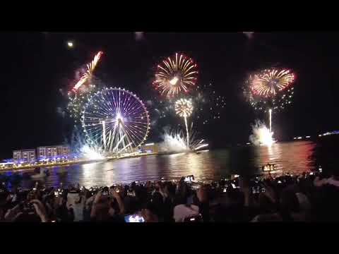 Dubai marina jbr fireworks 2023 new years eve - Dubai NYE!