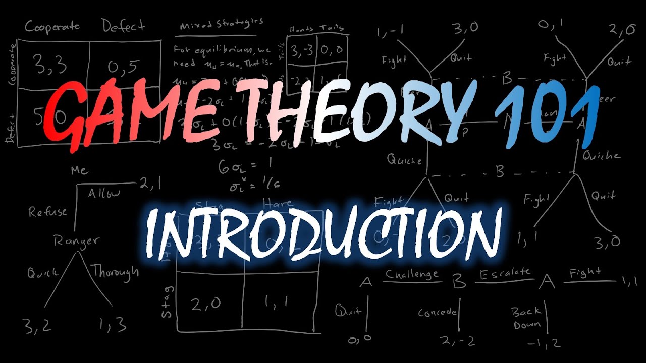 Game Theory 101 (#1): Introduction
