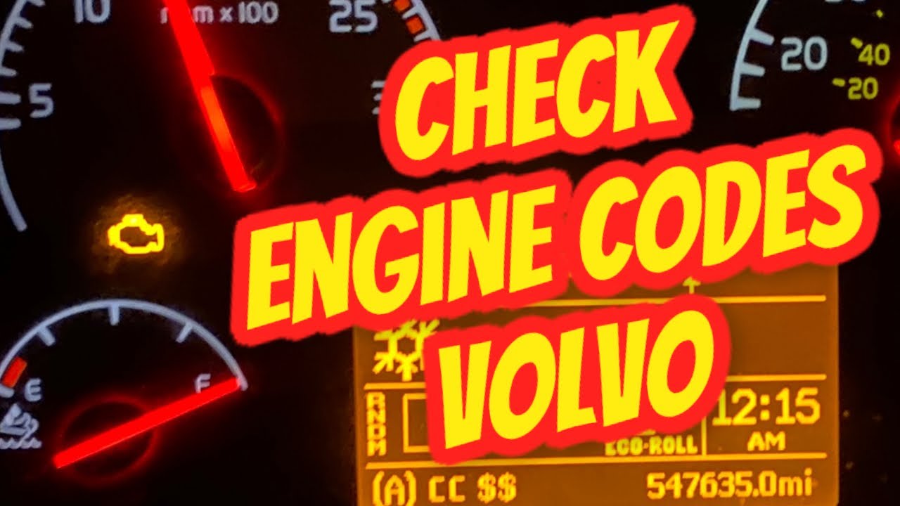 How to find Volvo truck fault codes and errors to diagnose