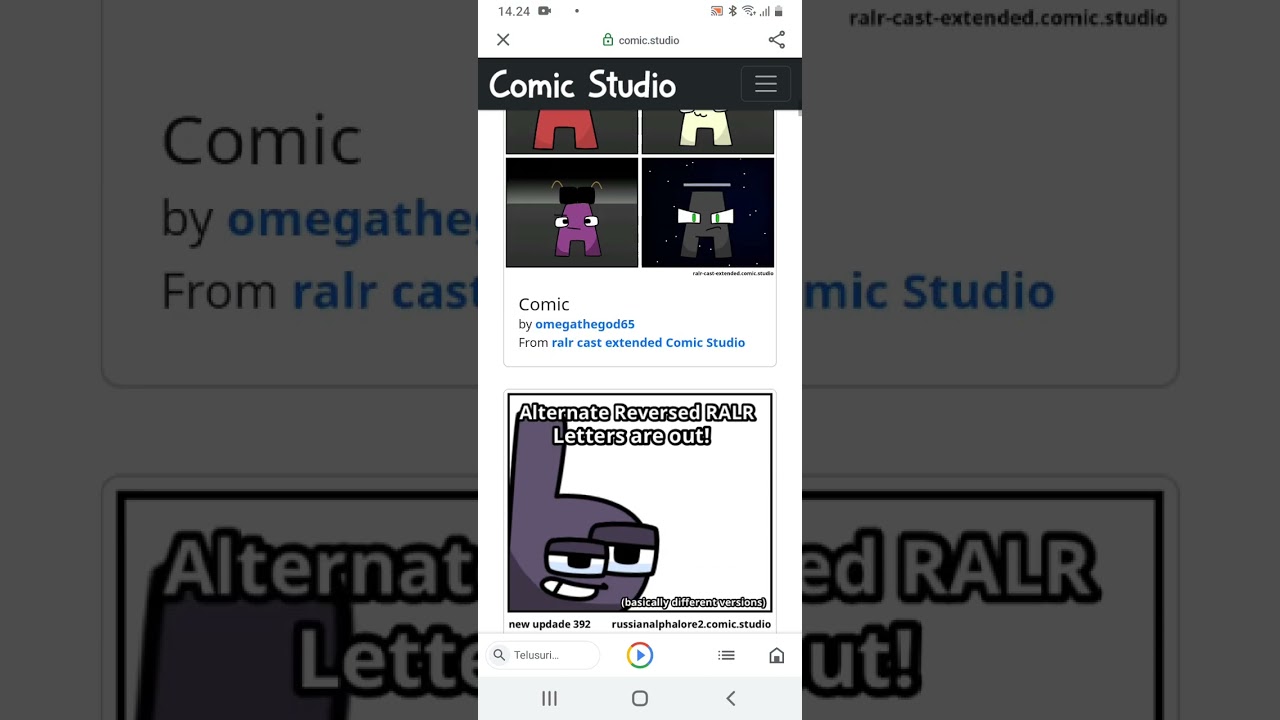 my comic studio account