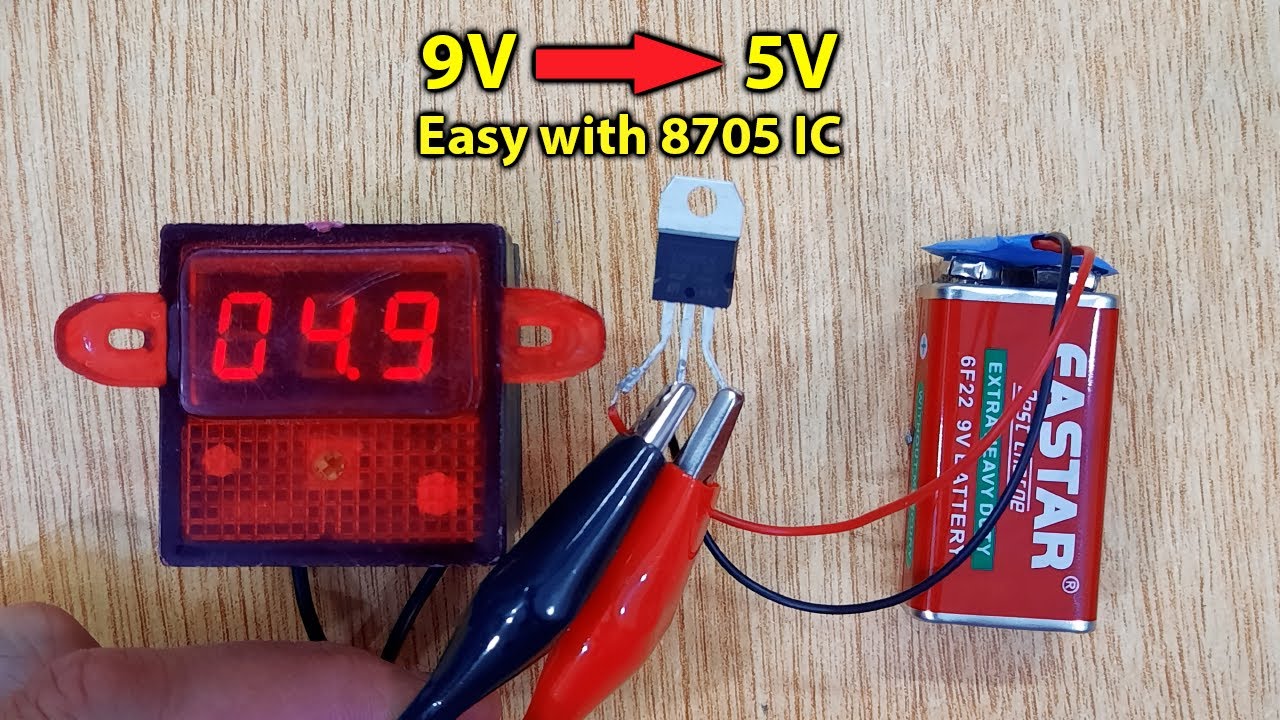 How L7805, LM7805, and IC7805 Work – 7805IC Voltage Regulator Circuit Guide