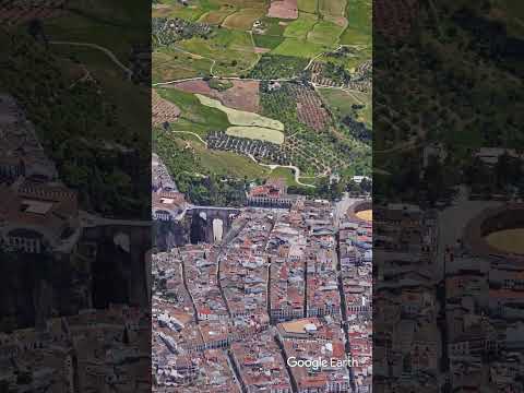 Ronda, Málaga. #googleearth #españa #travel #ronda #andalucia #malaga