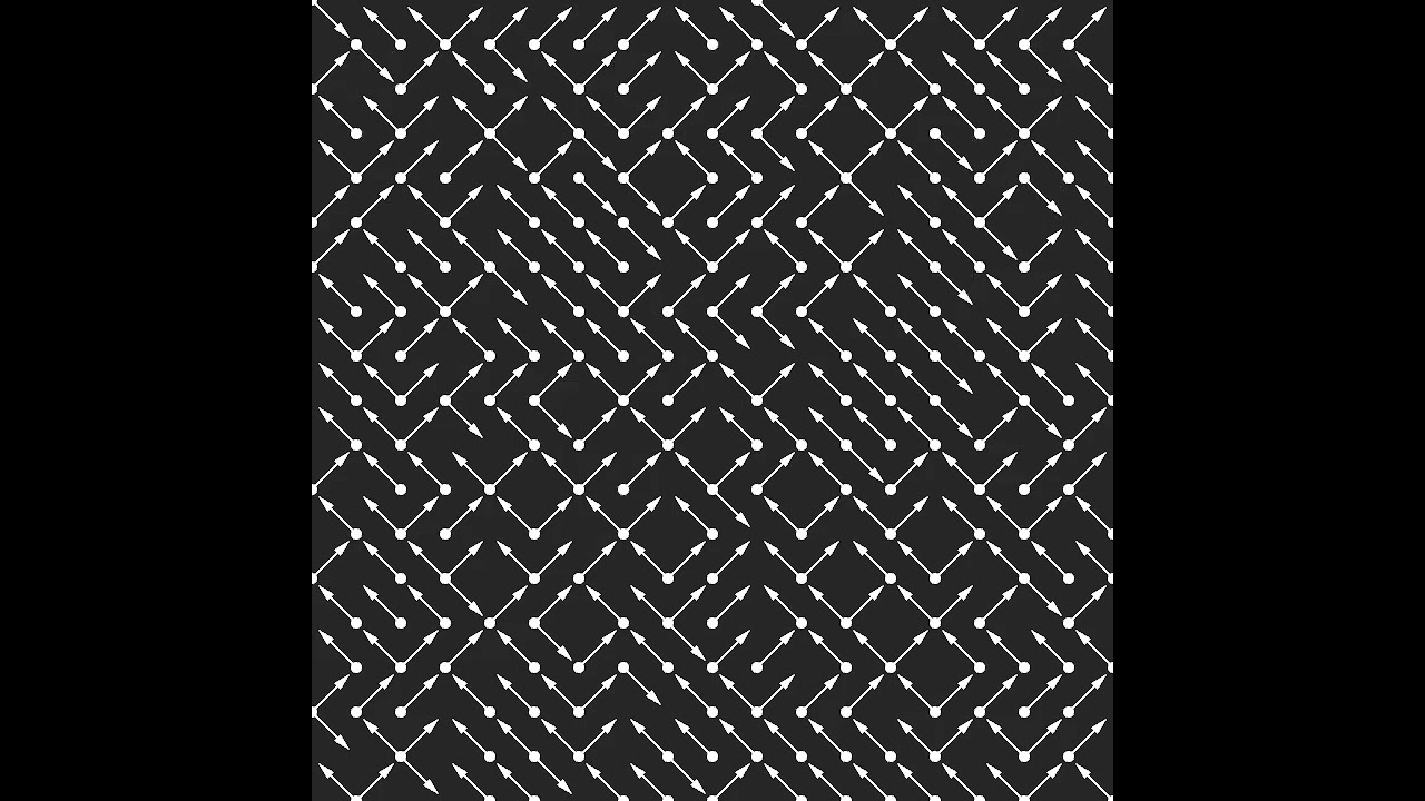 Arrow print. #openframeworks #programming #creativecoding