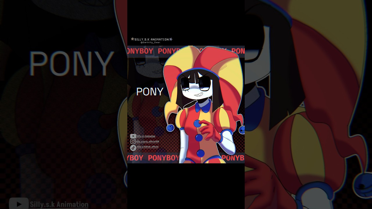 Ponyboy Animation Meme // Evil Pomni😈 #theamazingdigitalcircus #tadc #alightmotion #pomni #trending