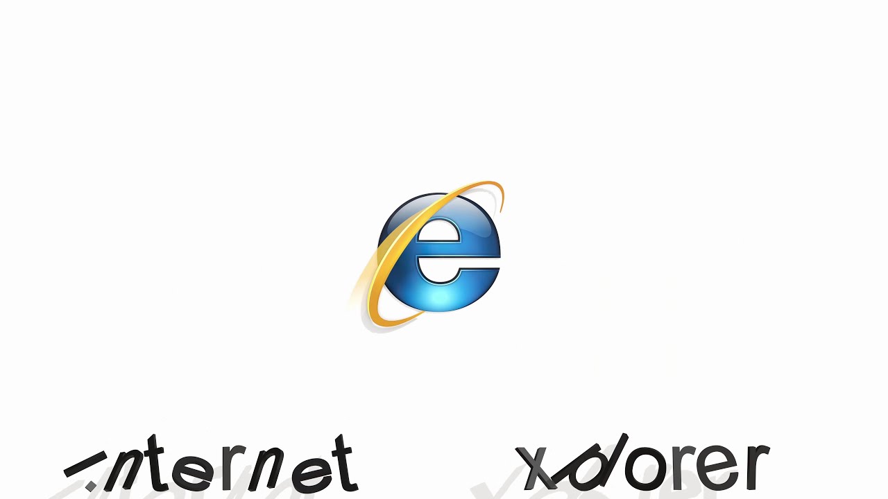Internet Explorer - Basic Logo Evolution