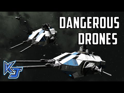 Space Engineers - Prototech Pursuit EP23 - "Designing Dangerous Drones"