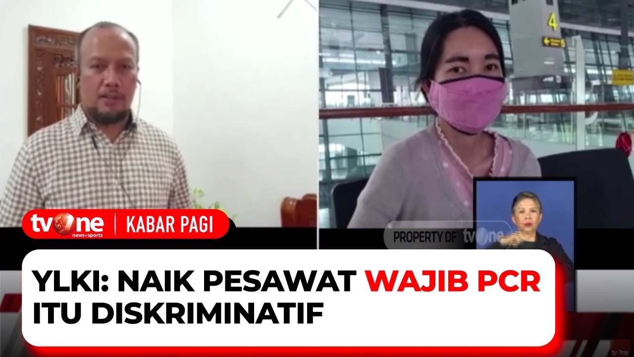 Penumpang Keluhkan Aturan Wajib Tes PCR Naik Pesawat | Kabar Pagi tvOne