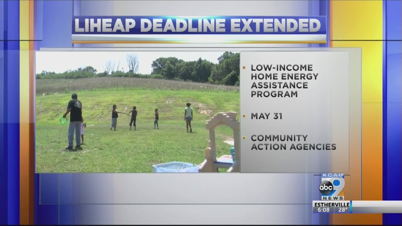 LIHEAP Deadline Extended