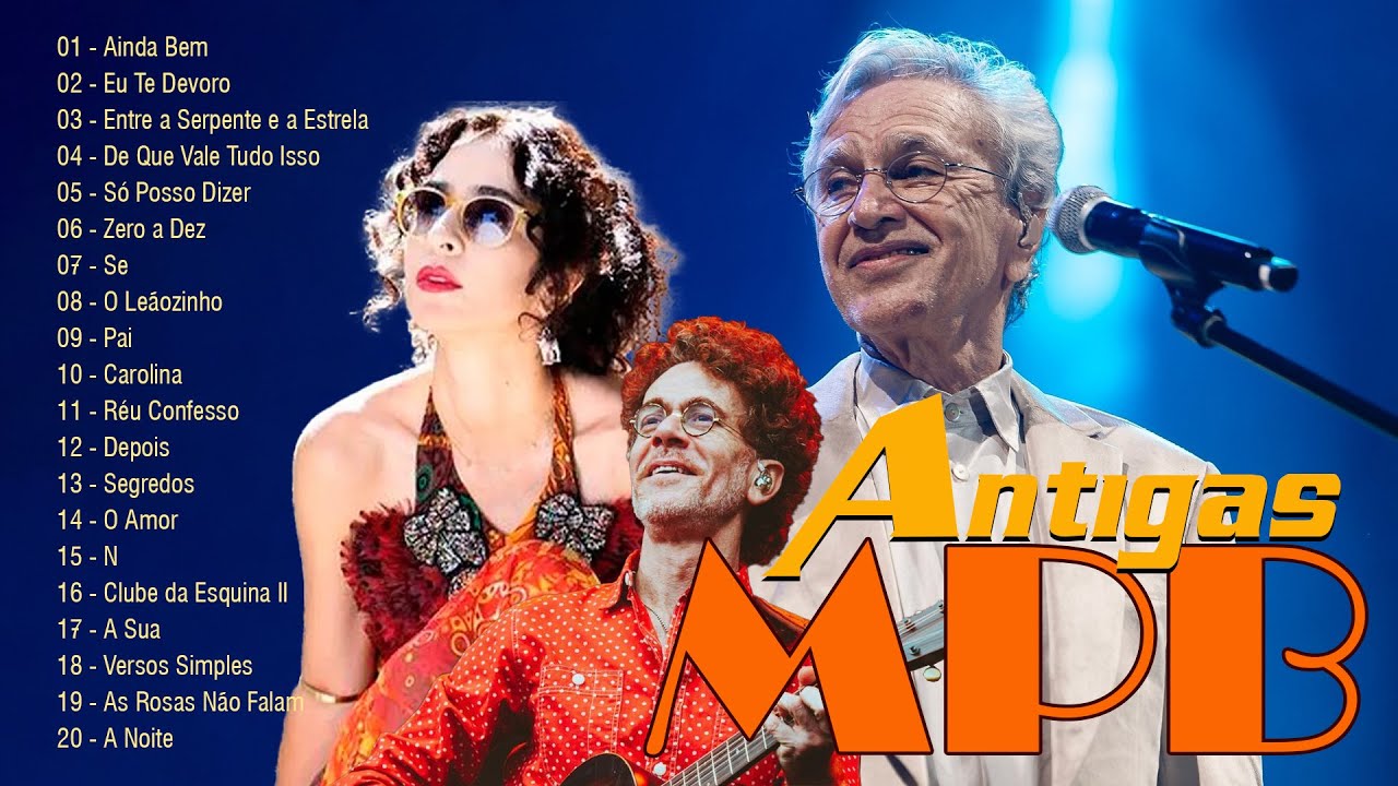 Coleção MPB Spotify - História da Música Popular Brasileira Antiga - Caetano Veloso, Djavan, Gal...