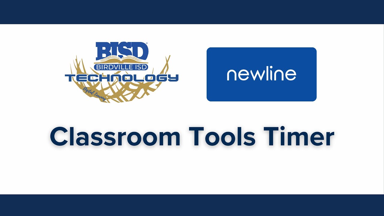Newline Classroom Tools Timer Widget