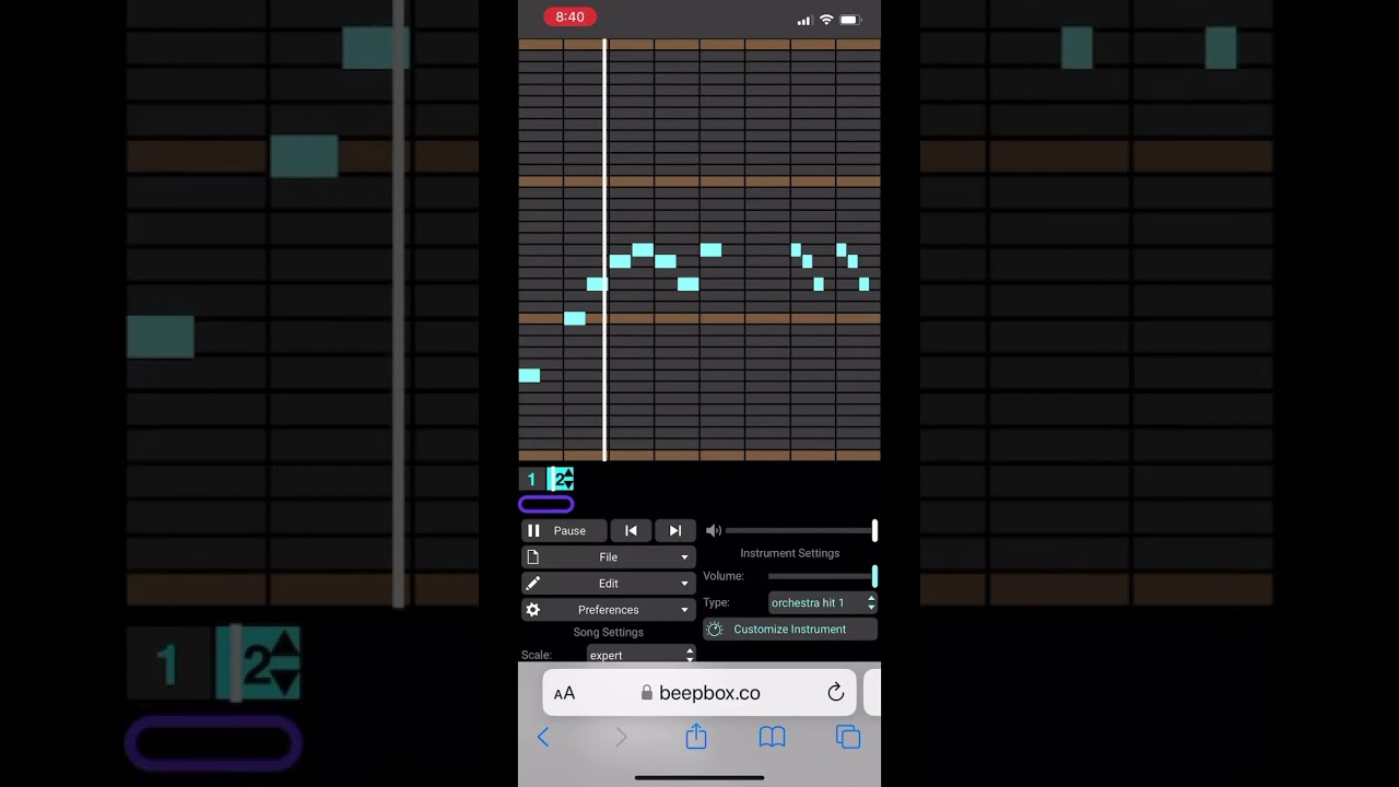 What music is this? 😏 #beepbox #music