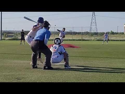 Naturals vs Tejanos - Jackson - fly out to center - 20210625 184202