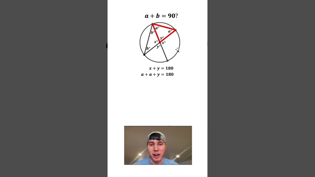 Right Triangle Semicircle Proof