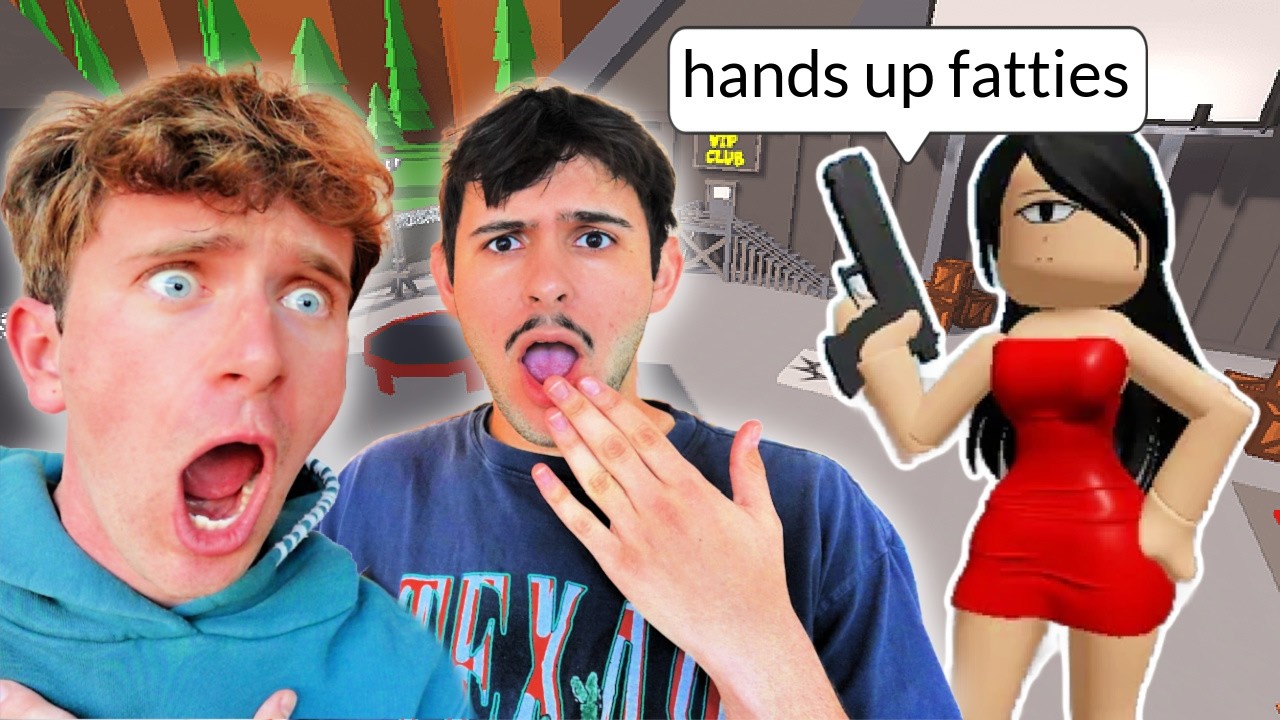 roblox brought out the WORST in us 😭 ft Stinky Asher