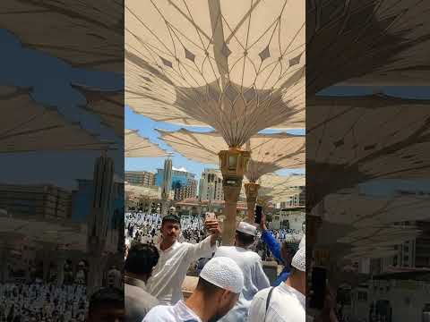 The most beautiful view of Masjid Nabawi πππ₯ i