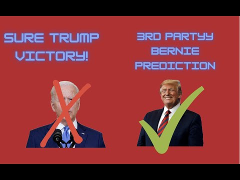 3rd Party Bernie? | Joe Biden vs Bernie Sanders vs Donald Trump 2024 Election Prediction