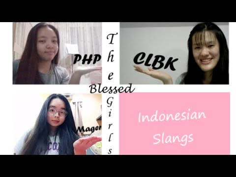 INDONESIAN SLANG WORDS