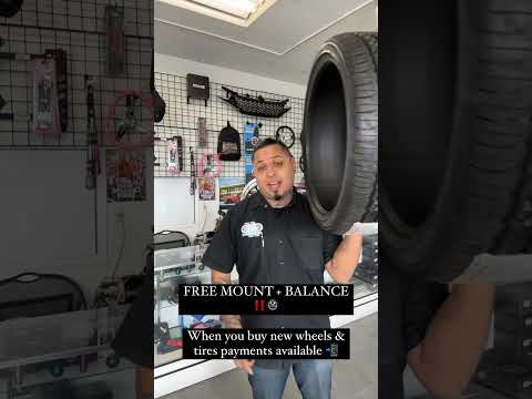 🛞‼️Wheel + tire packages! #omo #motorsports #wheels #rims #tires #deals #installs #fy