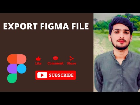 How to Export Figma Design File as image /PNG/JPG/SVG