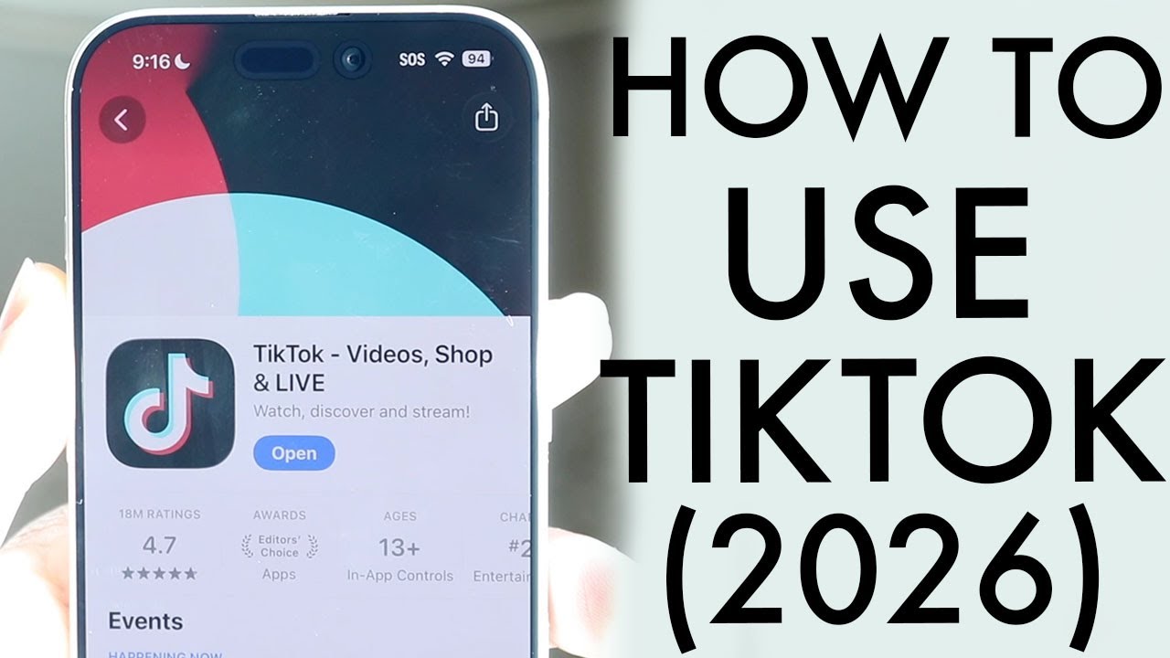 How To Use TikTok! (Complete Beginners Guide) (2026)