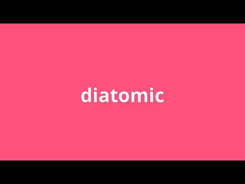 what is the meaning of diatomic