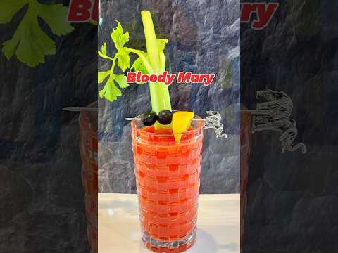Bloody Mary (best and easy method to do at home) recipe in the comments👇 #cocktails #drinks #vodka
