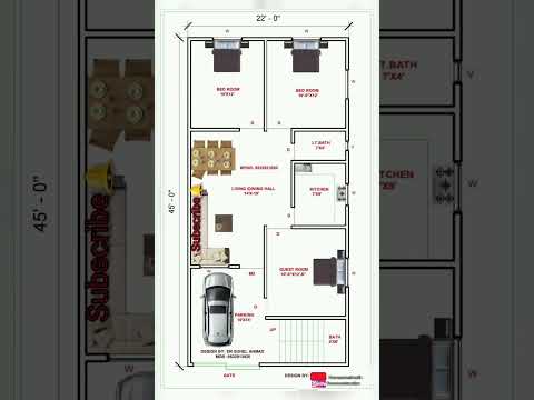 990 square foot ke liye special naksha