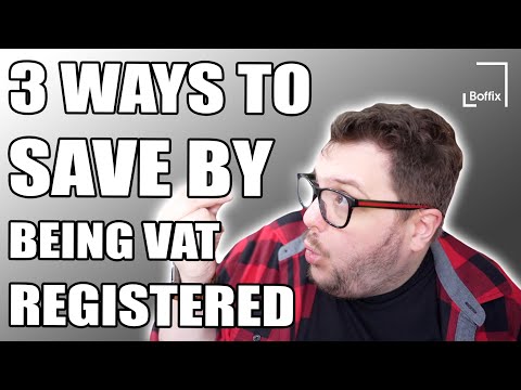 3 WAYS TO SAVE MONEY BY BEING VAT REGISTERED!