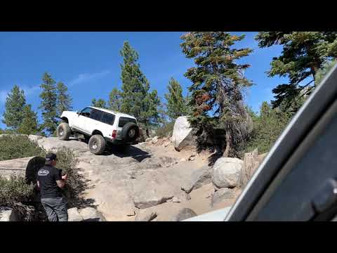 Rubicon Trail - Land Cruiser 80 And JL Wrangler