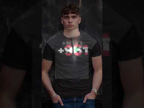 +961 Lebanon Country Code T-shirt
